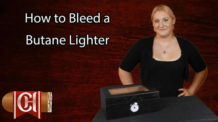 How to Bleed a Butane Lighter - CheapHumidors
