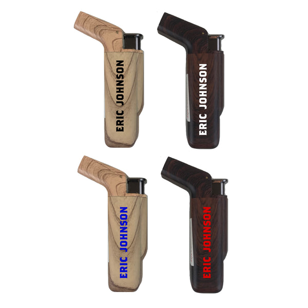 Ever Tech Double Flame Side Torch Lighter with FREE Personalization ...